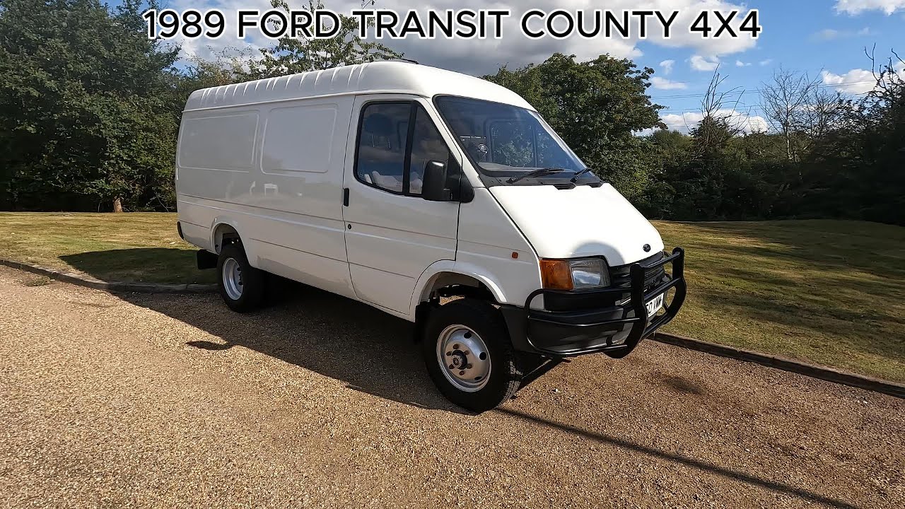 1989 FORD TRANSIT COUNTY 4X4 - YouTube