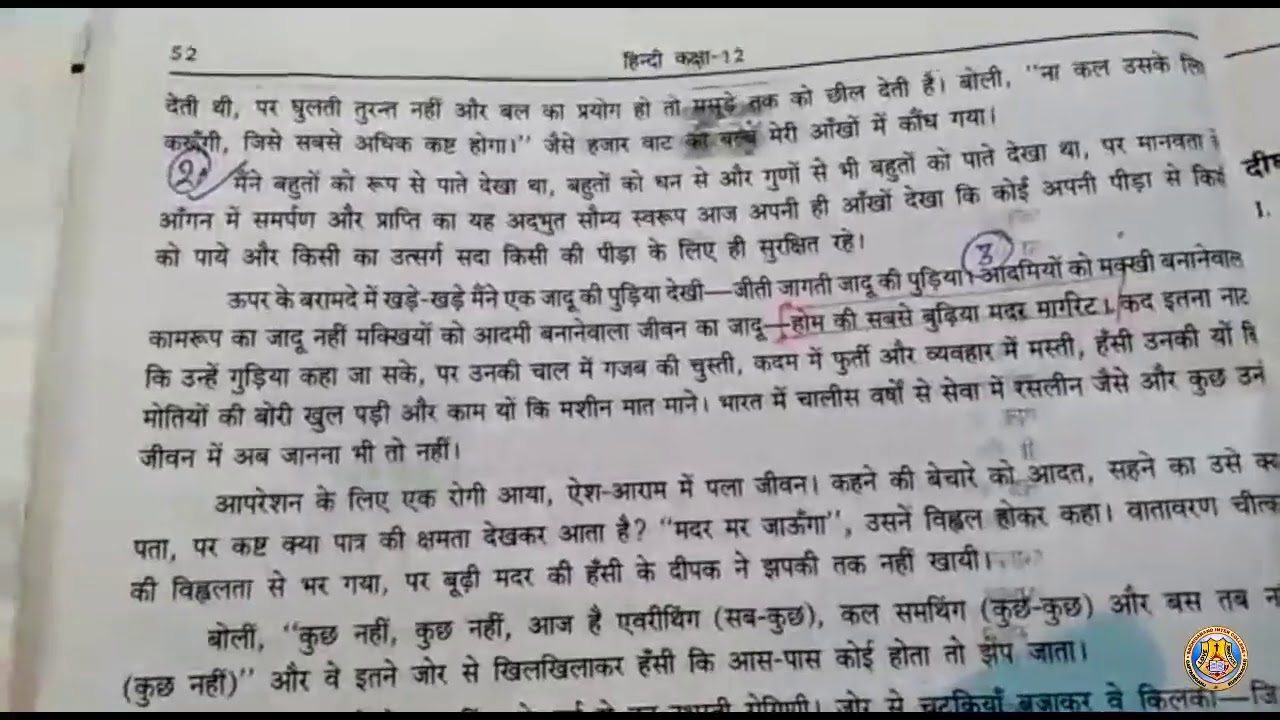 Class XII Hindi Chapter 2 By Mithilesh Sir - YouTube