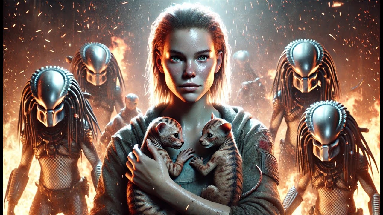 The Den Burned in Midnight Flames—She Carried predator Cubs Through ...