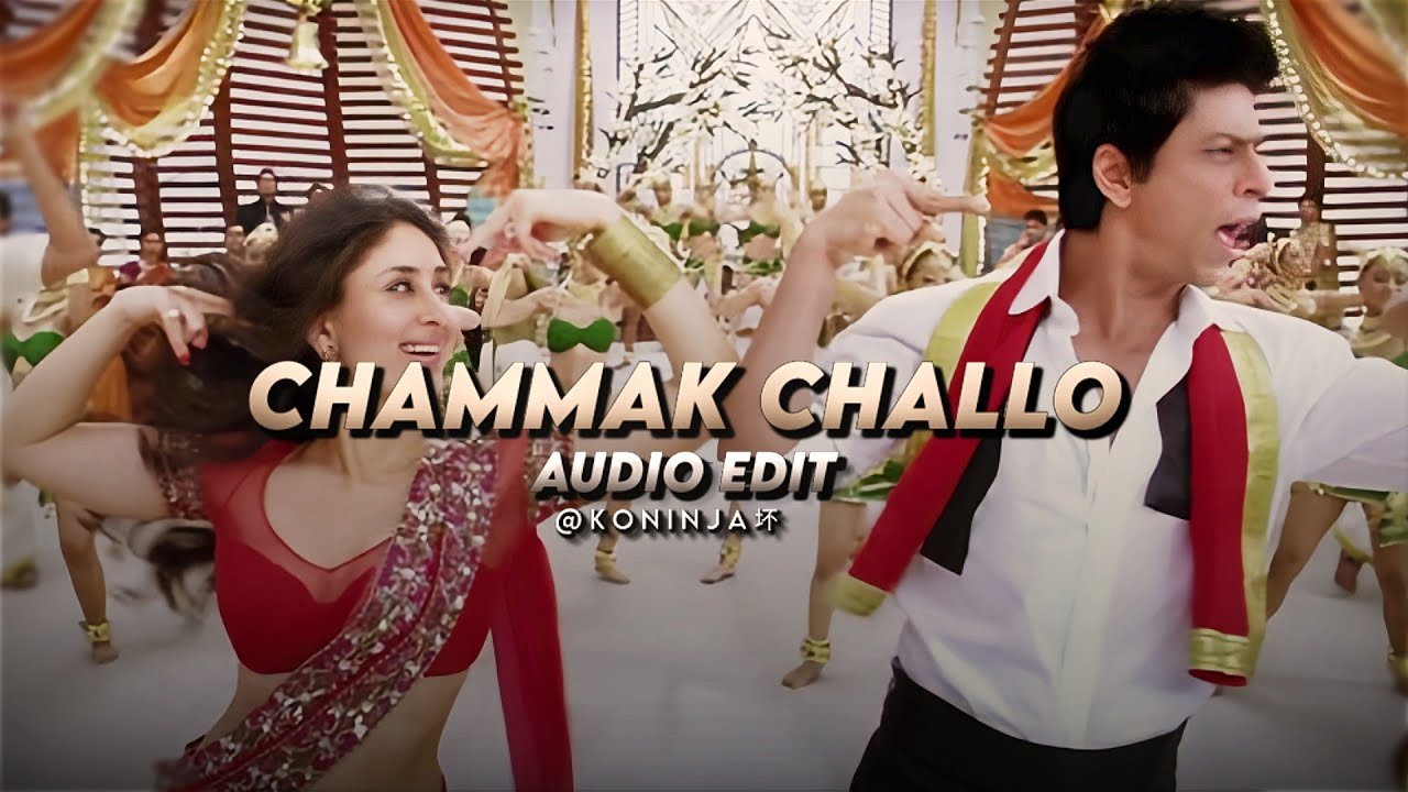 Chammak challo ( edit audio) 🩵 || Ra one - YouTube