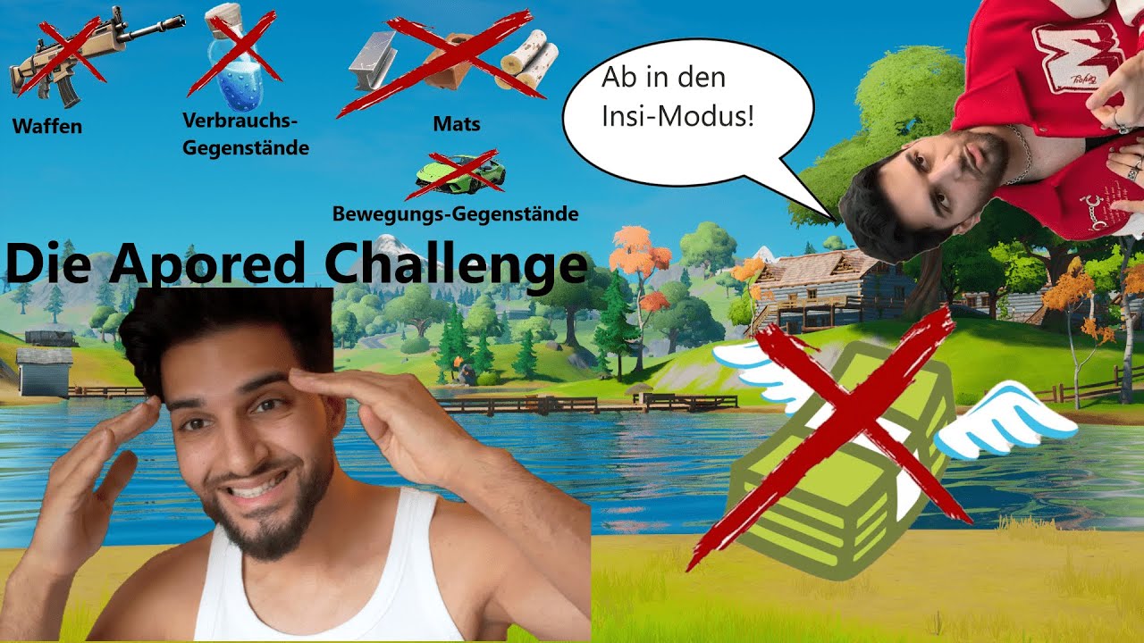 Die Apored Challenge - Fortnite im Insi-Modus - YouTube