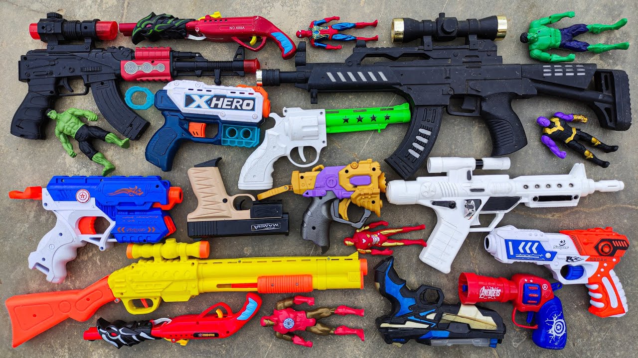 Sniper, AK 47,Air Blaster Gun, Bulet Gun M Gun, M 16, Pistol Coboy, X ...