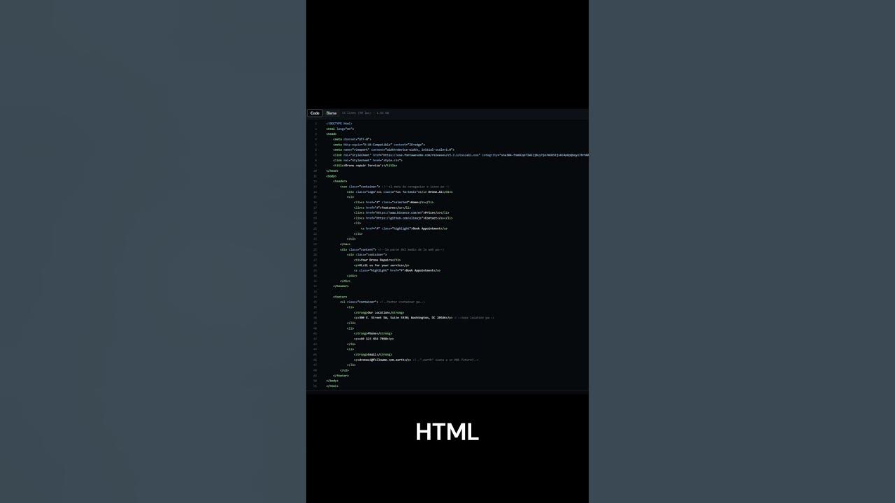 Landing Page de DRONES | HTML5 & CSS3 - YouTube