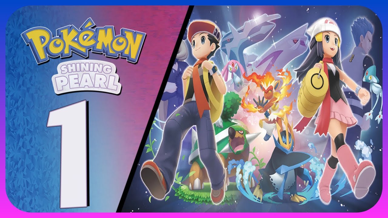 Pokémon Shining Pearl Walkthrough (Switch) (No Commentary) Part 1 - YouTube