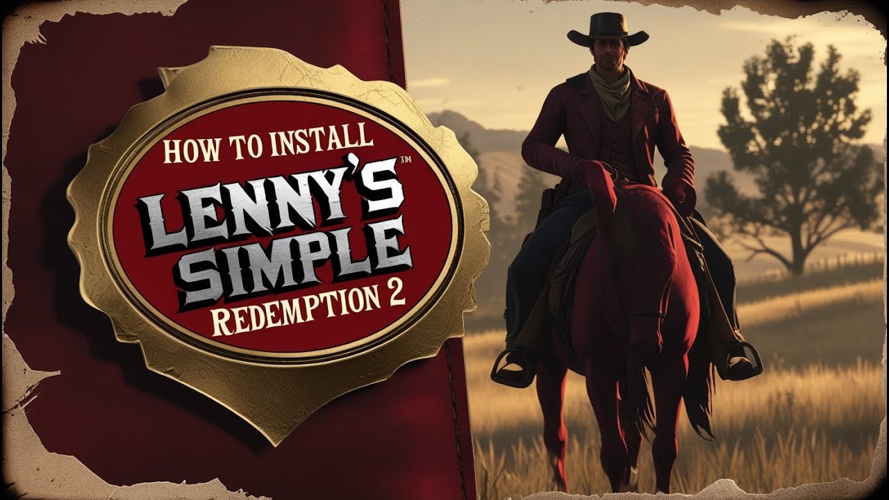 How to Install Lenny's Simple Trainer in RDR2 - YouTube