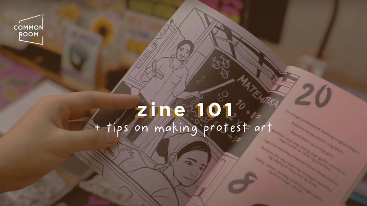 Protest Art and Zine Making How-to | Common Room PH - YouTube