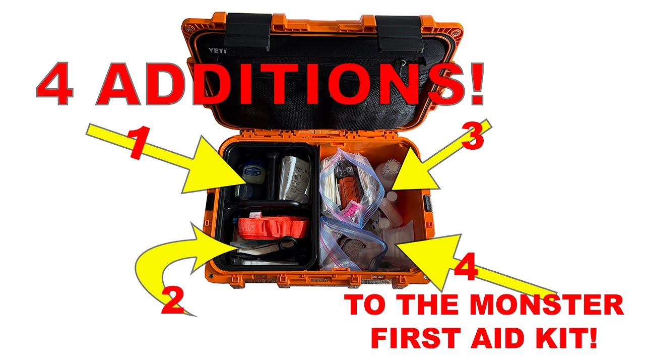 4 additions! to the monster first aid kit! - YouTube
