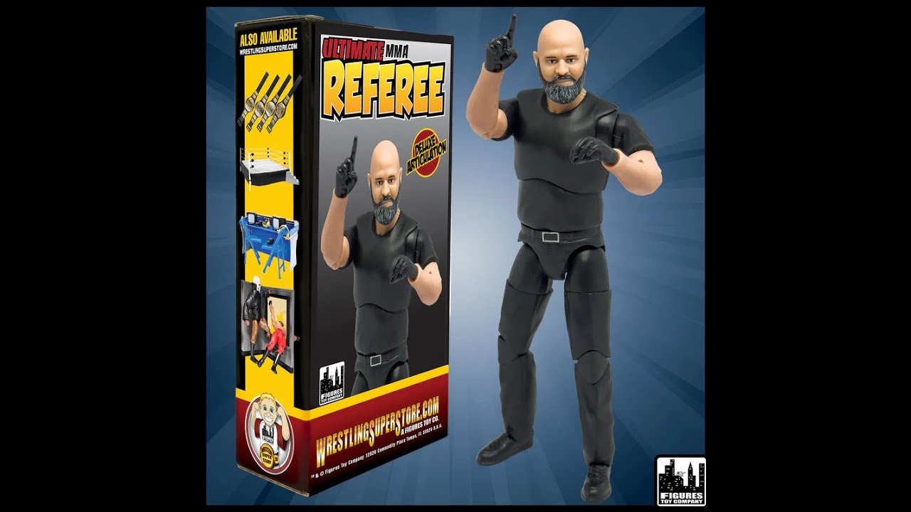 Figures Toy Company Ultimate MMA Referee - YouTube