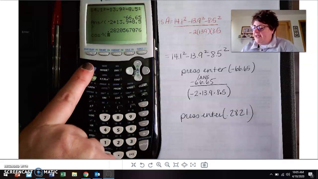 Law Of Cosine Calculator Tutorial YouTube law-of-cosine-calculator-tutorial-youtube