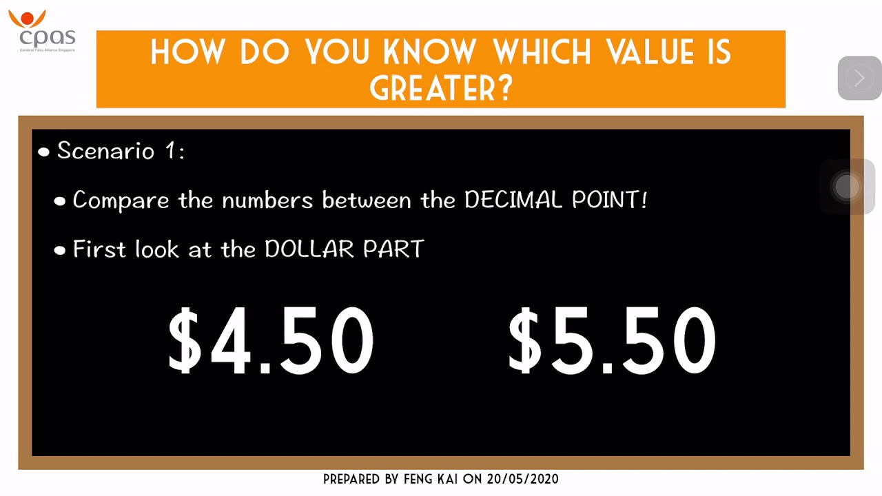 Short Tutorial: Money Skills How to read Money Values - YouTube