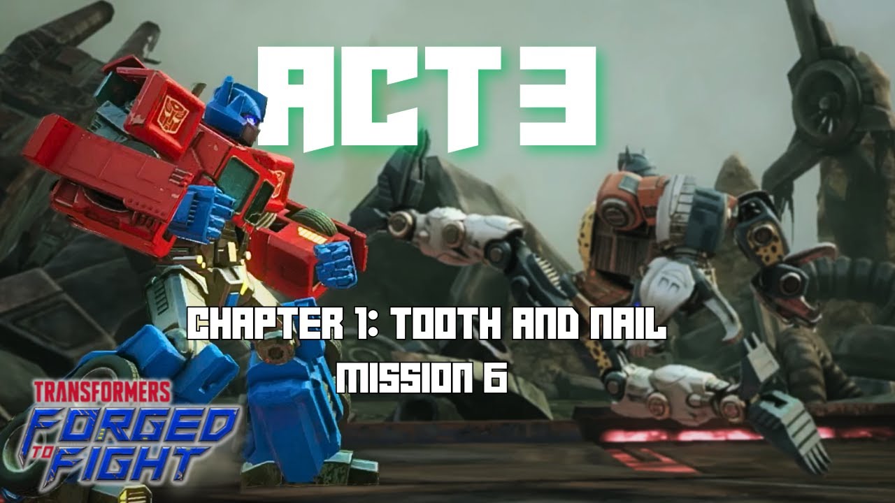 NICE KITTY | Act 3 Chapter 1 Mission 6 | Transformers Forged to Fight ...