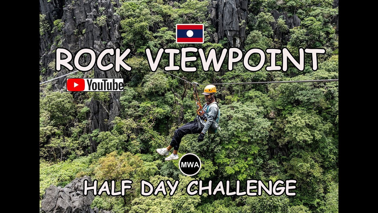 The Ultimate Guide to The Rock Half Day Zip-line Challenge - YouTube