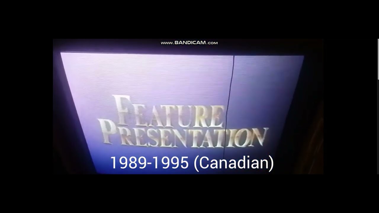 Paramount Feature Presentation Canadian Logo 1989-1995 - YouTube