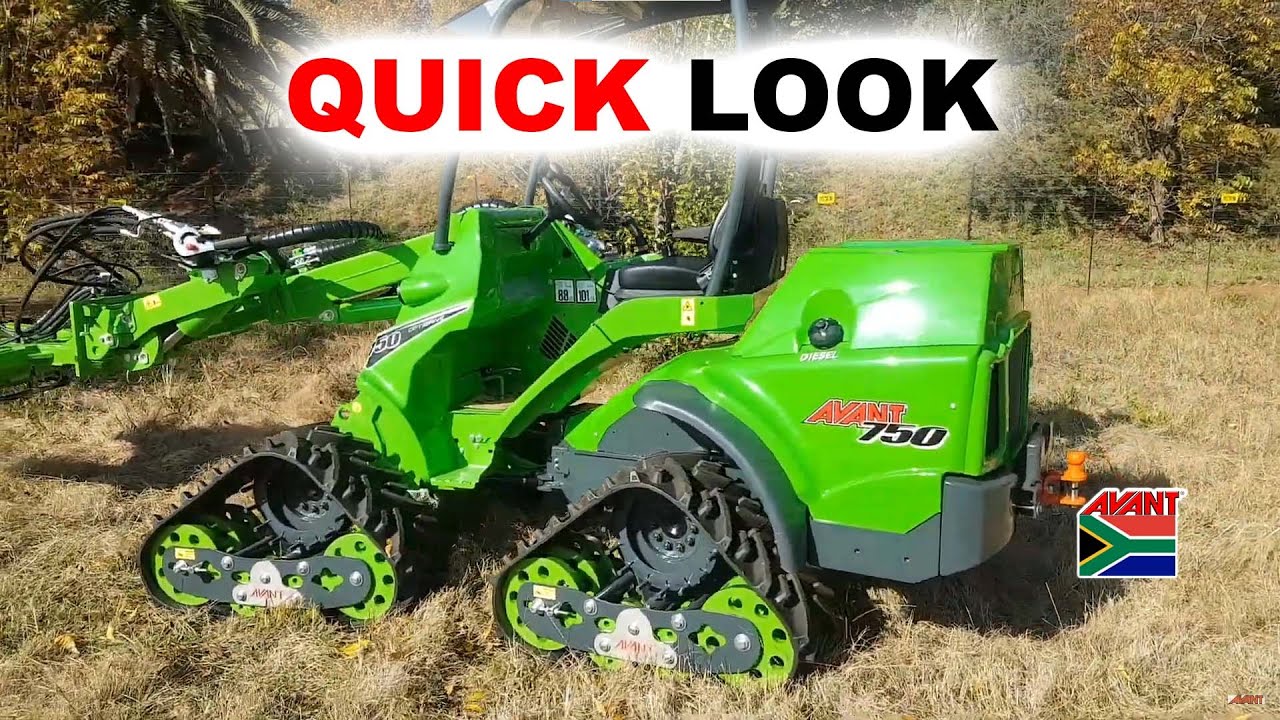 AVANT Tree shaker attachment (Walkaround) - YouTube