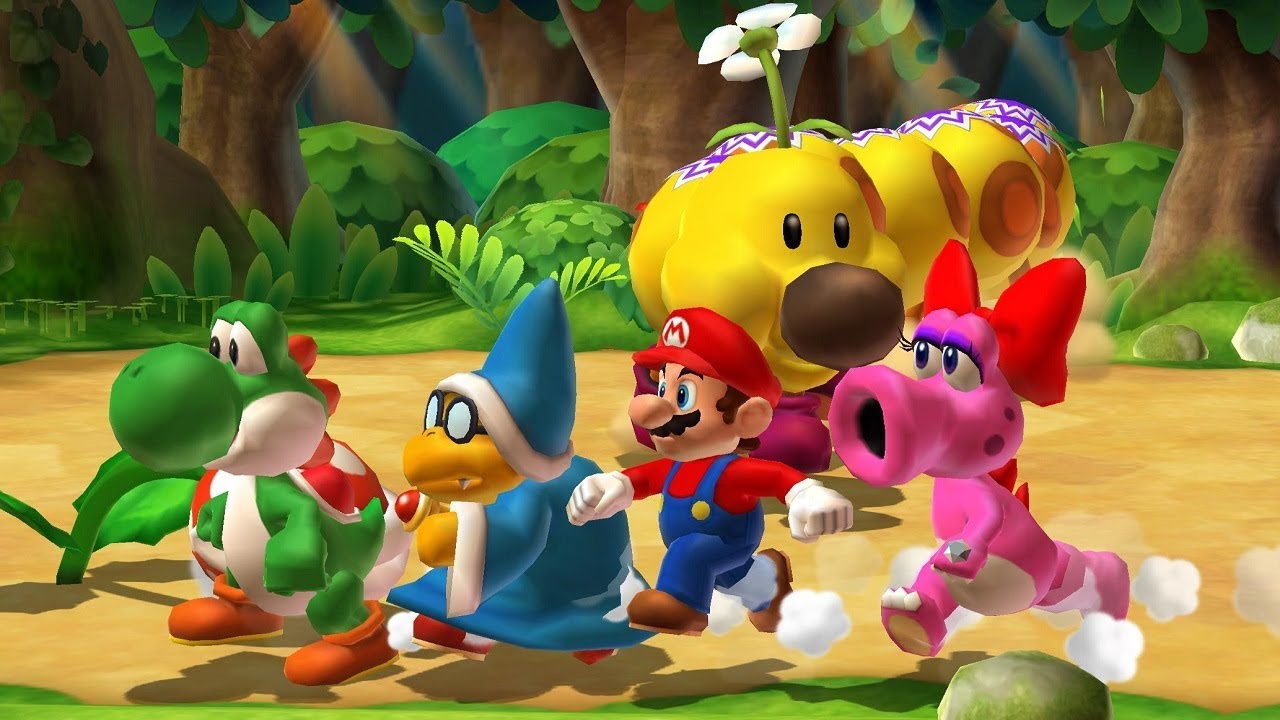 Mario Party 9 Boss Rush - Kamek vs Yoshi vs Birdo vs Mario| Cartoons ...