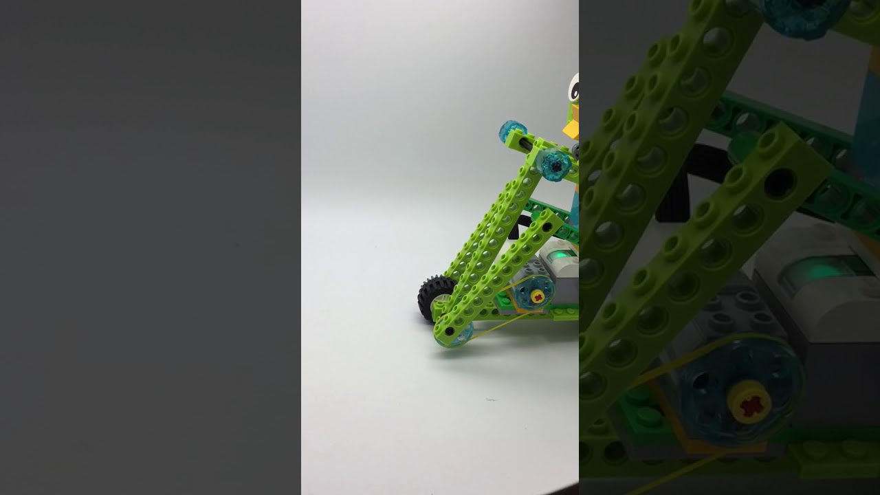 Lego Wedo 2.0 Cyclist robot - YouTube