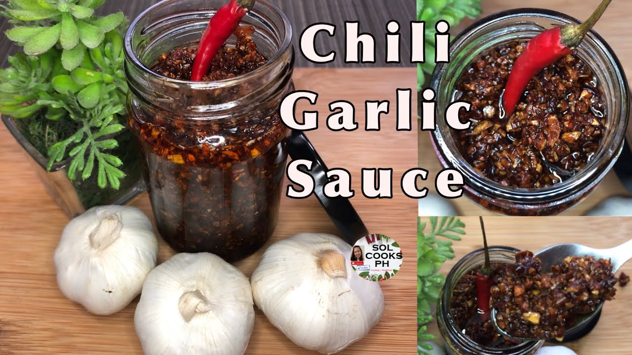 How To Make Chili Garlic Sauce Perfect Match With Siomai Youtube