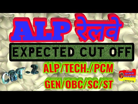 ALP Railway Expected Cut Off|| ALP रेलवे Expected cut off - YouTube