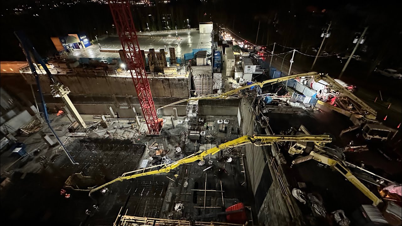 Pumping 1000 cubic meters of concrete with Putzmeister Concrete Pumps ...