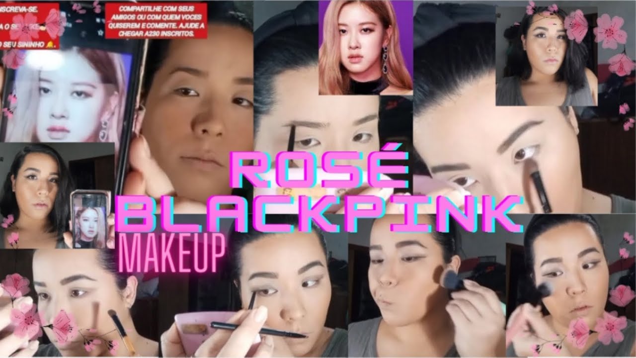 ROSÉ BLACKPINK MAKEUP!!!!! - YouTube