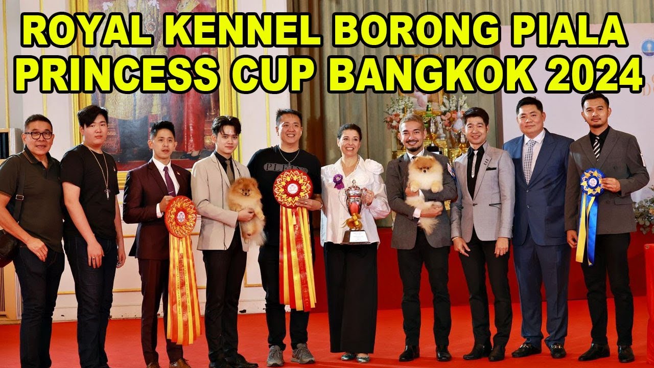 Anjing Indonesia Borong Piala di Princess Cup Bangkok 2024 - YouTube
