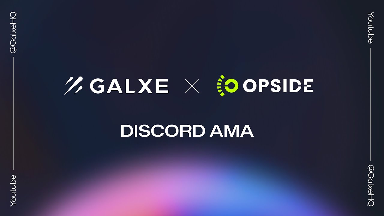 Introducing The Decentralized ZK-Rollup-as-a-Service Solution: Galxe x Opside Discord AMA - YouTube