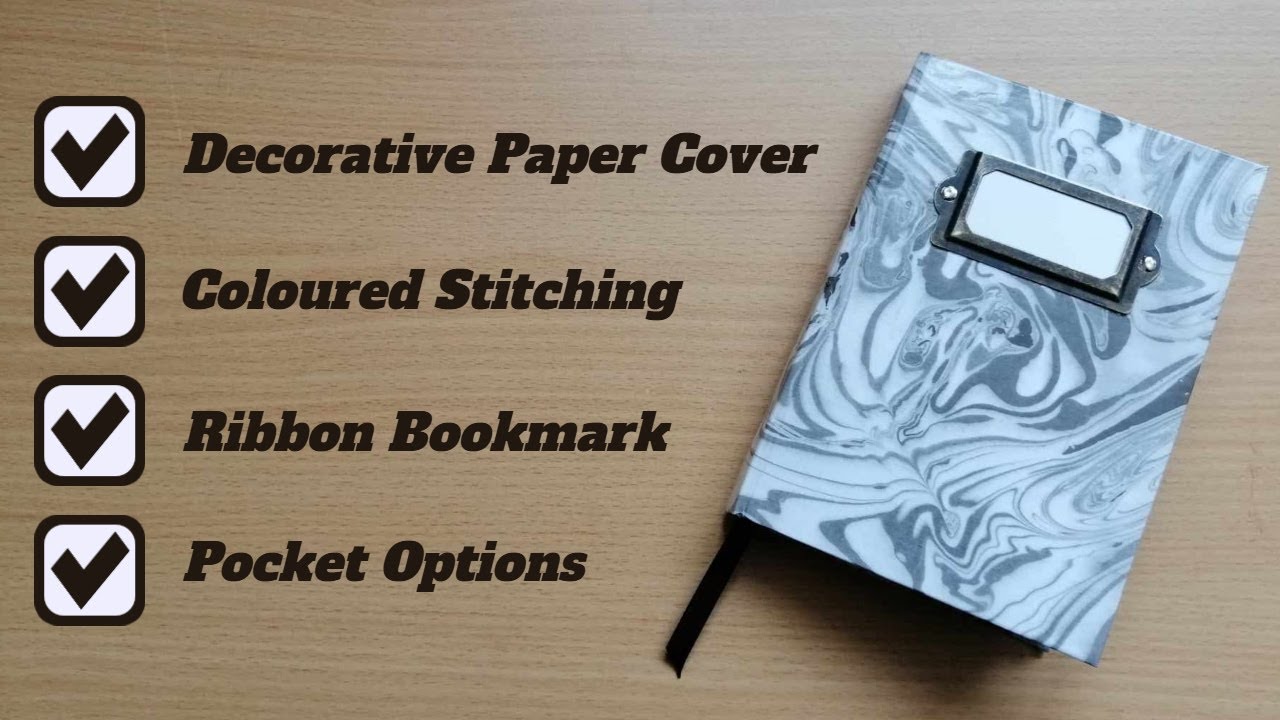 Book binding tutorial - YouTube