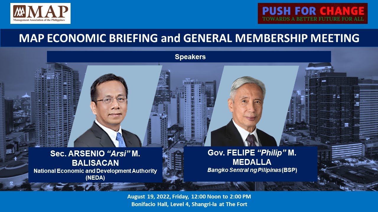 2nd FACE-TO-FACE MAP ECONOMIC BRIEFING and GENERAL MEMBERSHIP MEETING ...