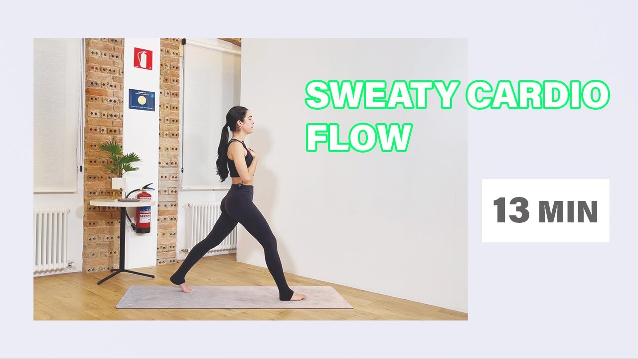 Sweaty Cardio Flow (13 min) - YouTube