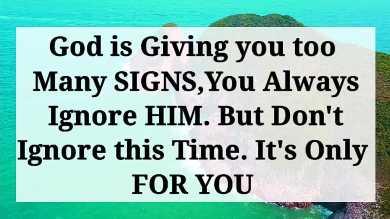 God Says ~ THIS IS A CLEAR SIGN THAT YOUR BLESSING IS COMING ...