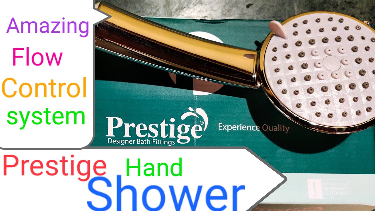 Prestige hand shower - YouTube