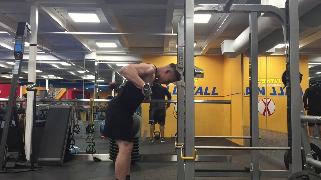 BB Bent-Over Row (High Boy variation) - YouTube