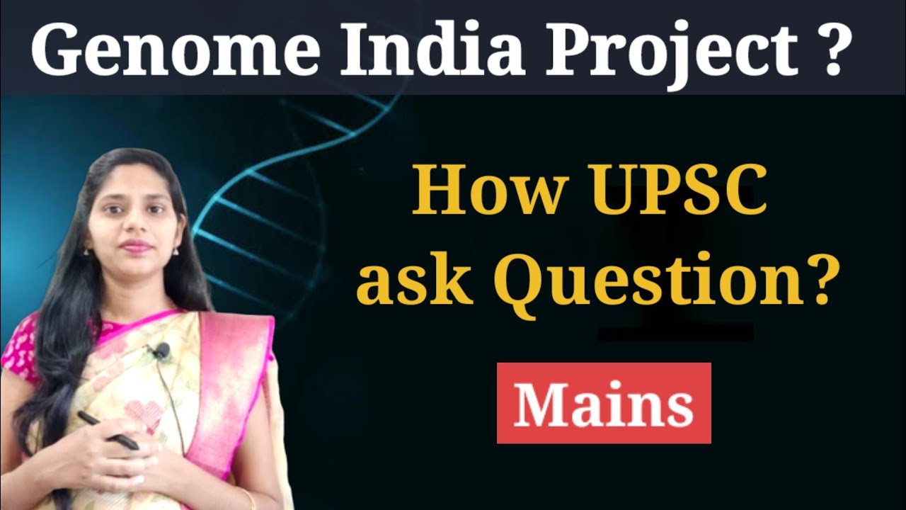 Genome India Project / Mains answer writing practice for beginners ...