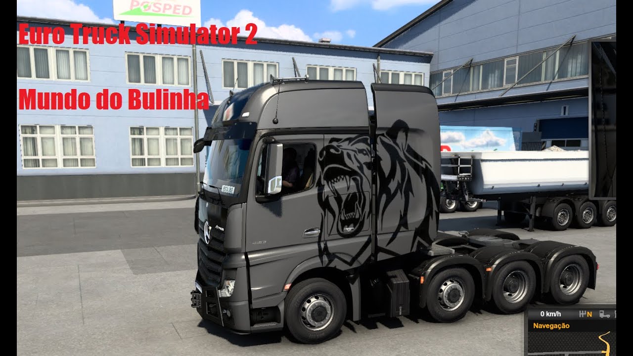 Mercedes-Benz New Actros GigaSpace - ETS2 - YouTube