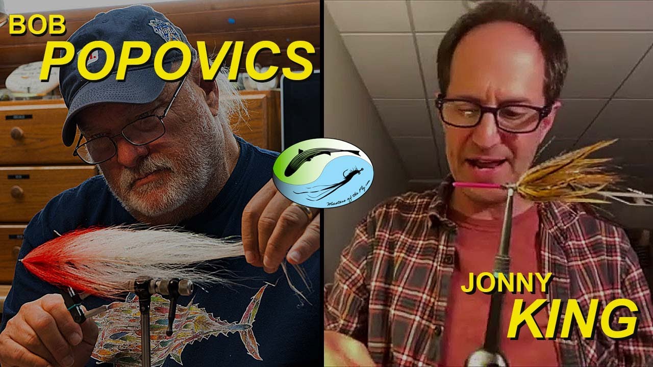 Masters of the Fly 2022 Meetup #2 - Bob Popovics and Johnny King - YouTube