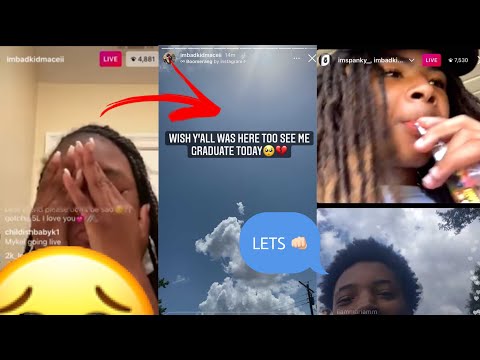 BadKidMacei 😢AFTER HER Deceas3d FamilyMembers Couldn’t Make 2 HER Graduation👩‍🎓 MYKEL &SPANPY🤯😳