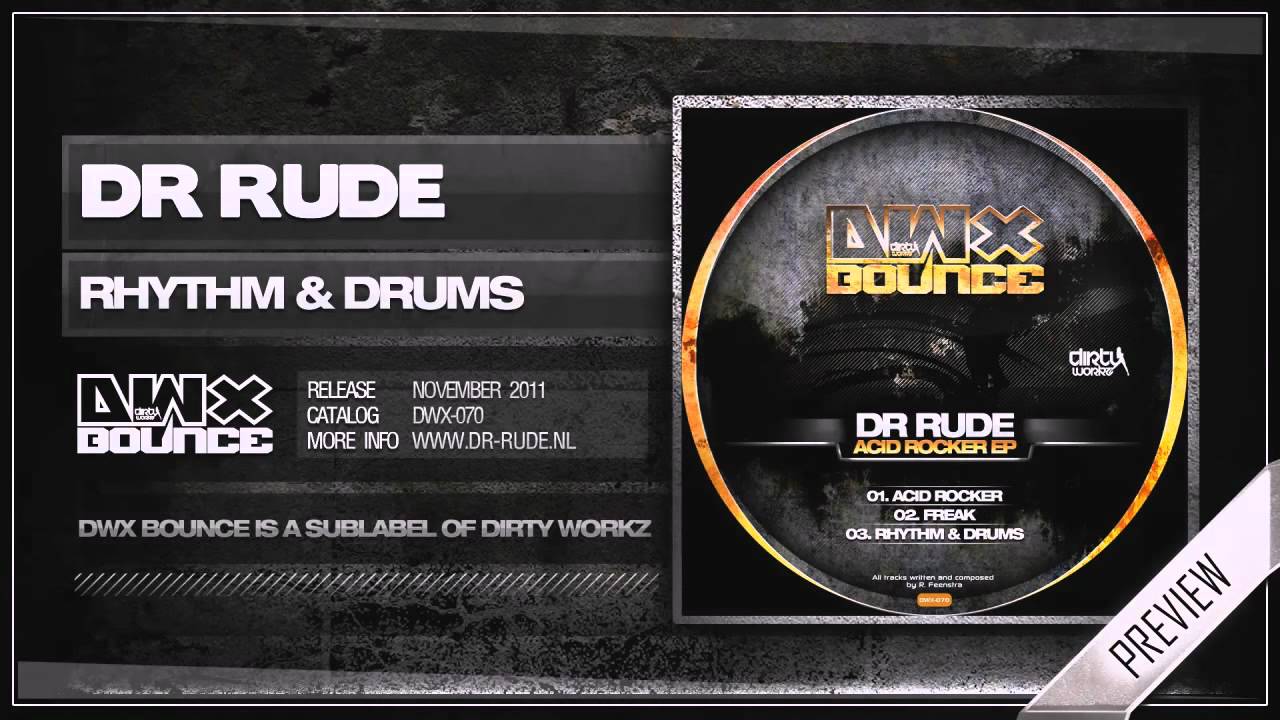 Dr Rude - Rhythm & Drums (Official HQ Preview) - YouTube