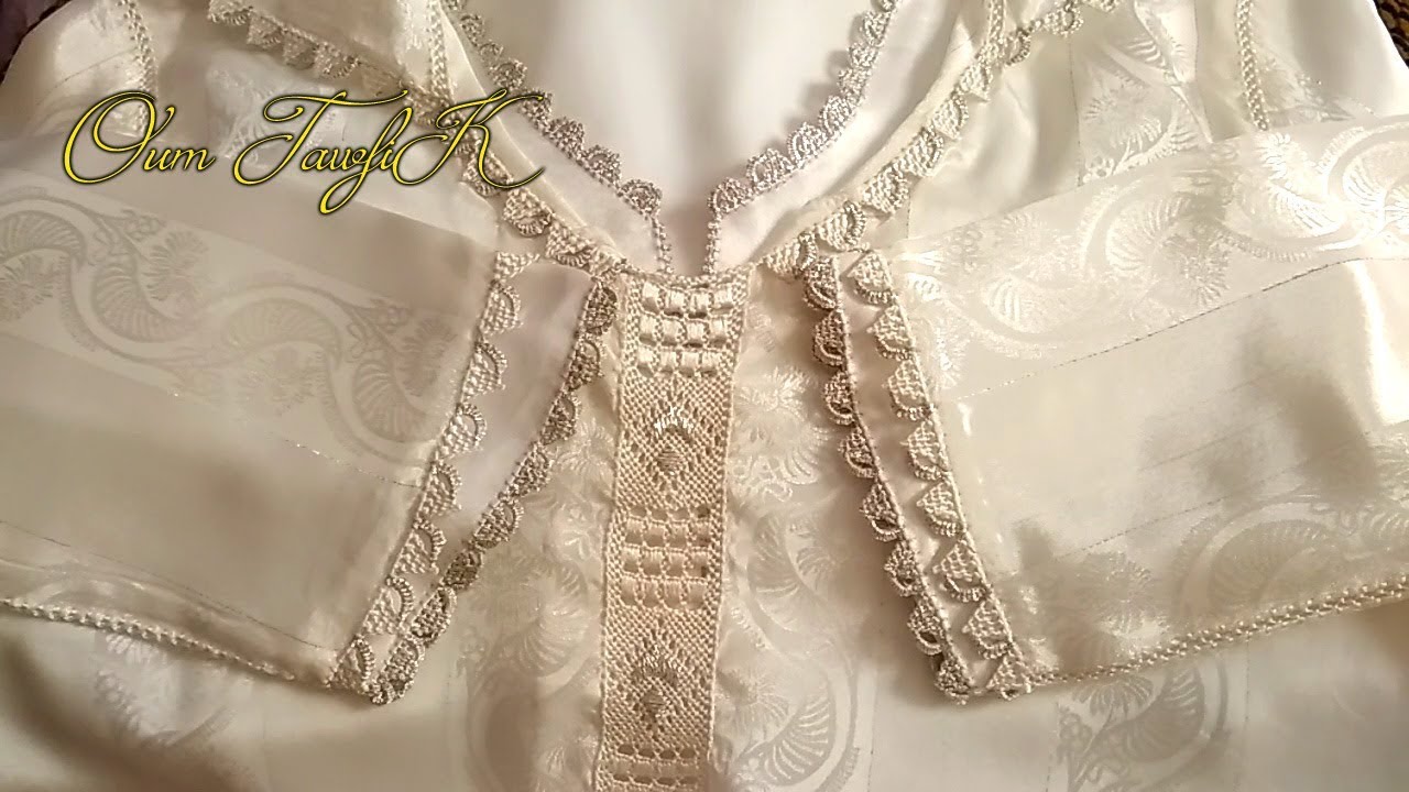 إستعراض جلابة بالقميص صغيرة للعيد بالراندة خفيفة oum tawfik 2018 - YouTube