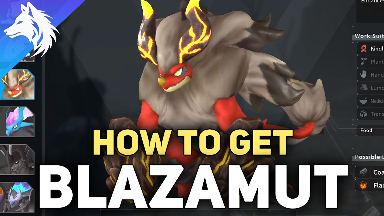 Where To Catch Blazamut (Location, Stats & Habitat) Palworld - YouTube