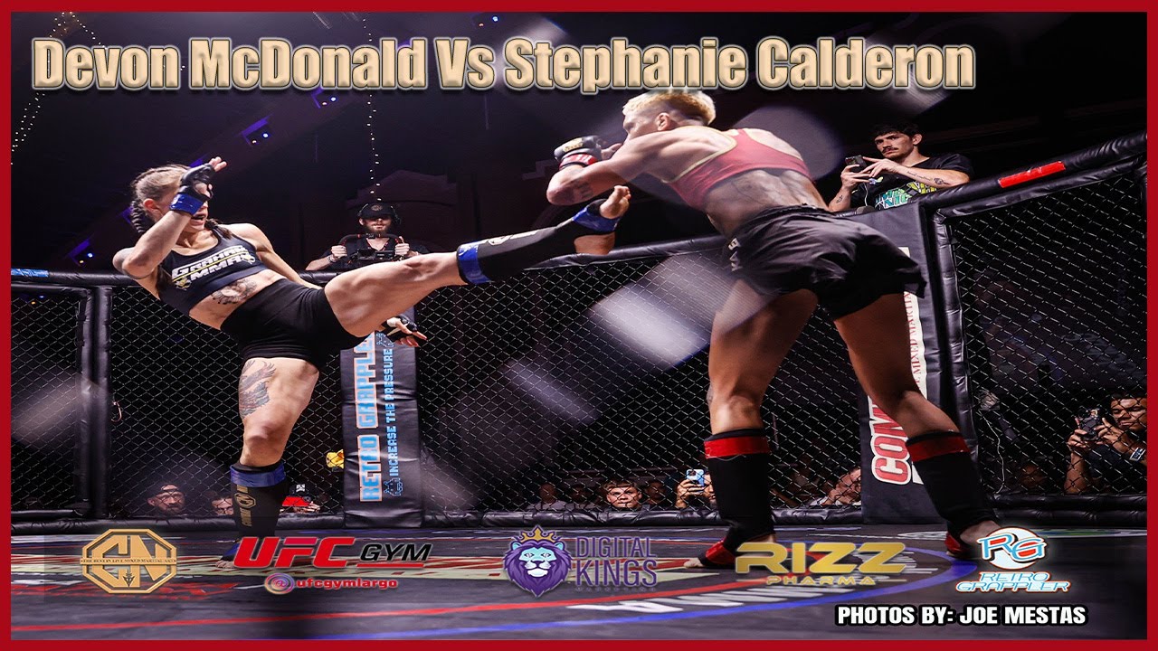 Combat Night Pro - St. Petersburg - Devon McDonald Vs Stephanie Calderon - YouTube