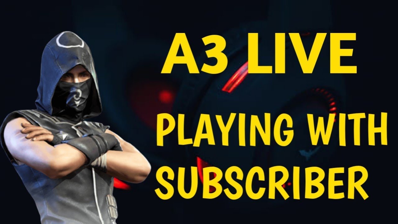 FREE FIRE LIVE STREAM GAMEPLAY WITH SUBSCRIBER - YouTube