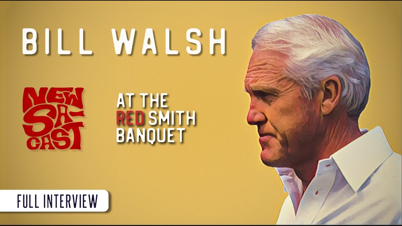 Bill Walsh at the Red Smith Banquet in 1998 - YouTube
