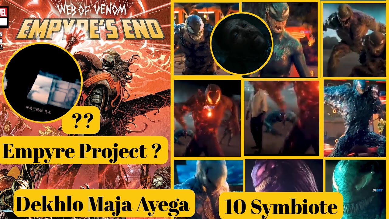 Every symbiote in Venom 3, Venom The last dance Hidden details - YouTube