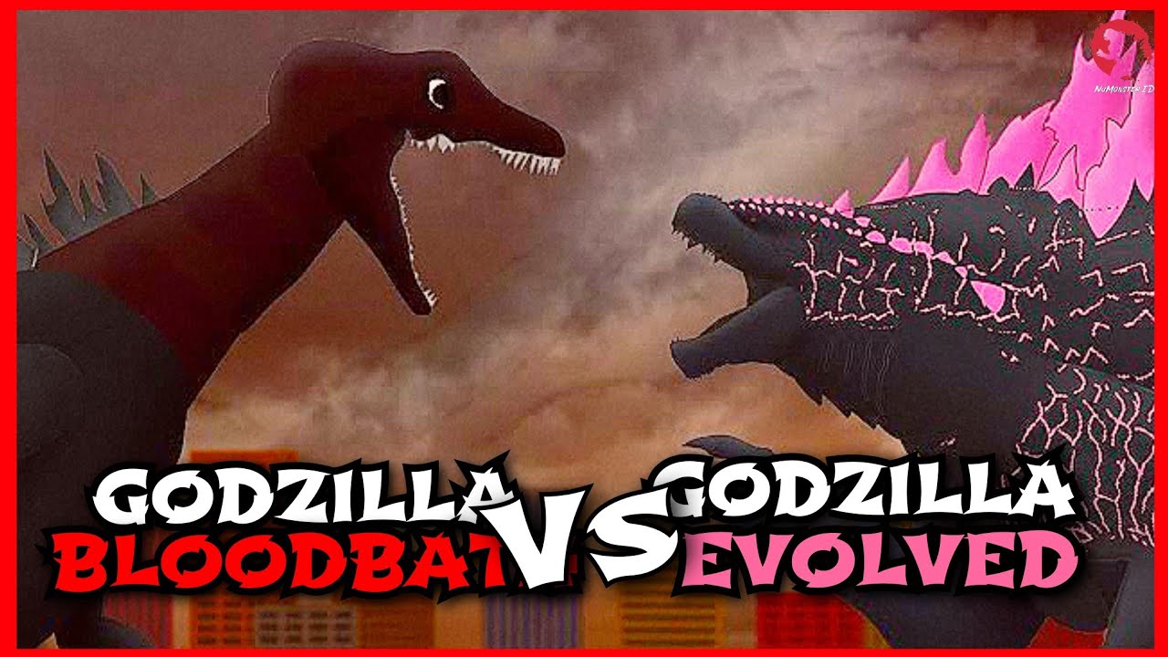 GODZILLA BLOODBATH GAK BISA MATI | GODZILLA BLOODBATH VS EVOLVED ...