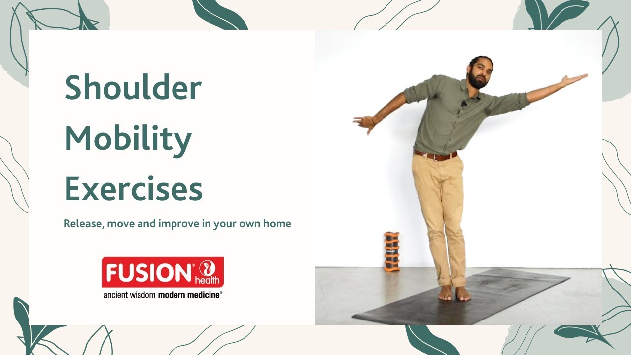Shoulder Exercises | Mobility with Fusion Health - YouTube