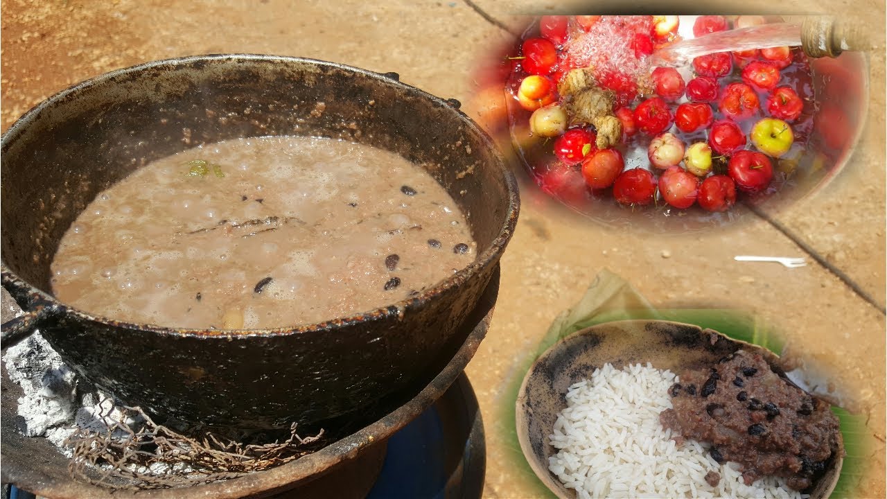 Out Door Cooking || Corned Beef A.K.A Bully Beef Stew With Rice And ...