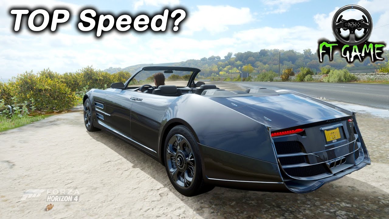 723 Quartz Regalia Gameplay and TOP Speed! | Forza Horizon 4 - YouTube