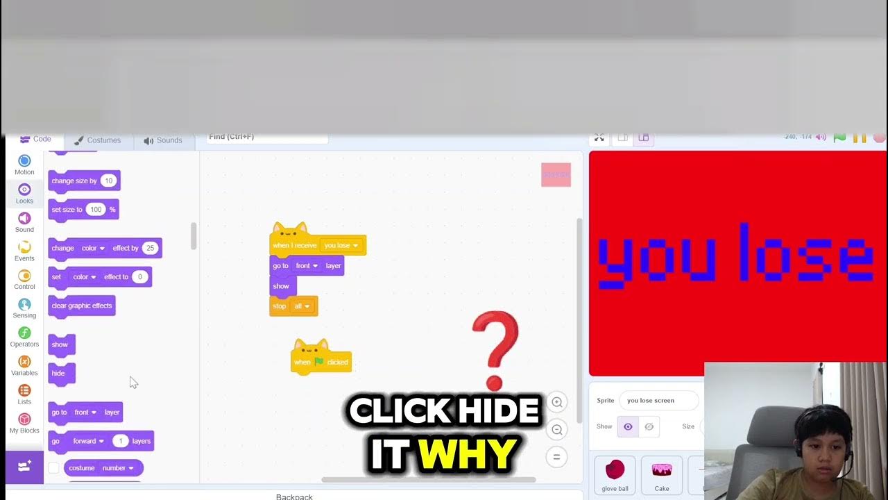 How to make a pong game in scratch #2 (FINAL) #kidsvideo #griffpatch #scratch #scratchtutorial ...