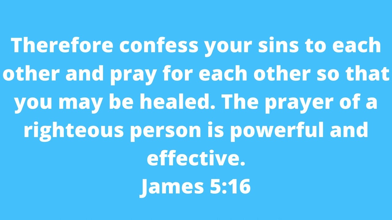James 5 16 Lyric Video YouTube James 5 16 Lyric Video YouTube