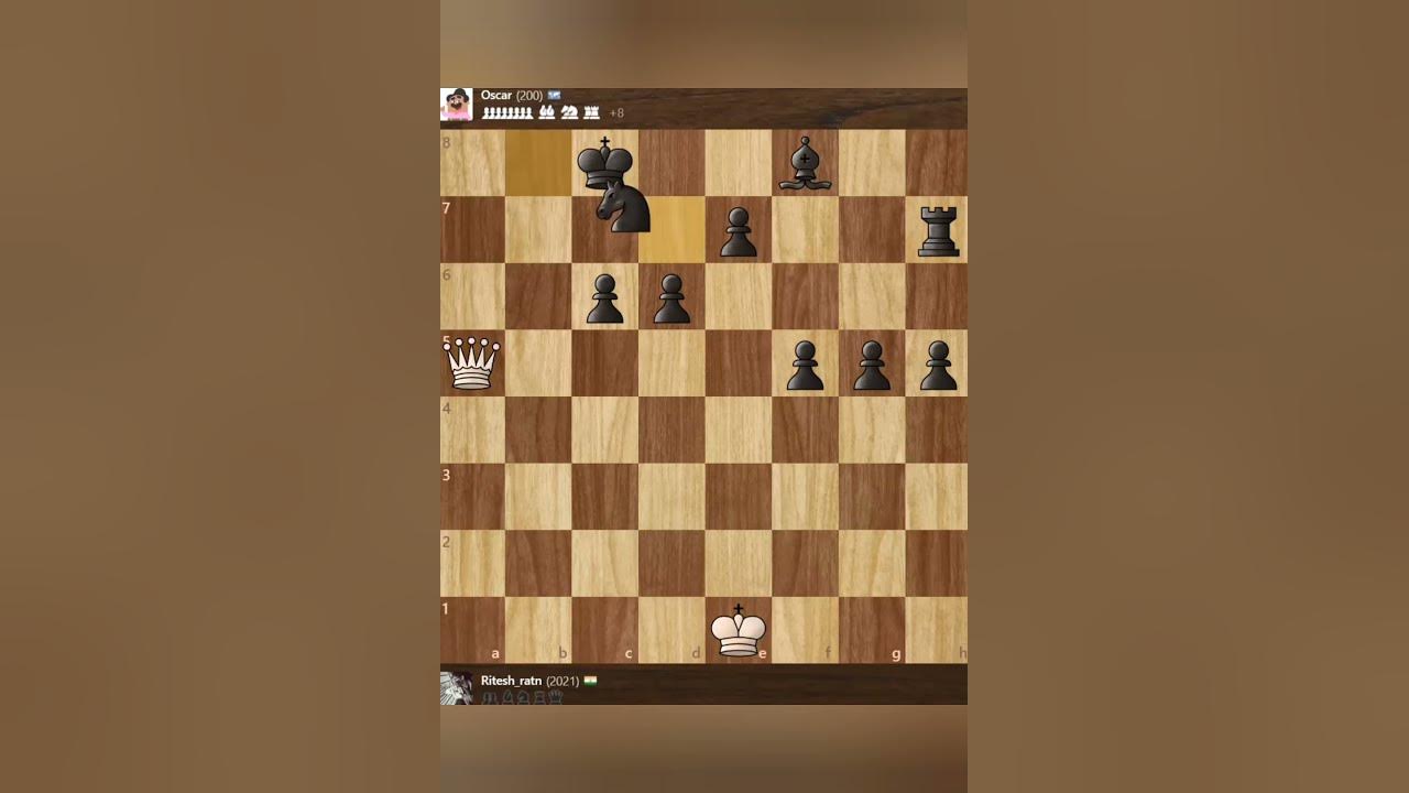 I DEFEATED chess.com bot Oscar with just a pawn #chess #chessgame - YouTube